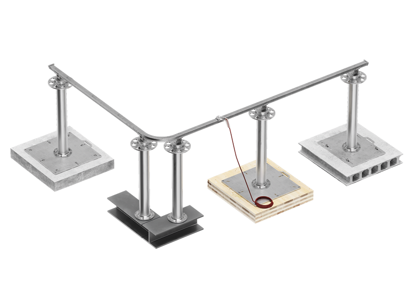 SYSTÈME À RAIL SUR POTELET RIGIDE CONÇU POUR LE TRAVAIL SUR CORDE | H ...